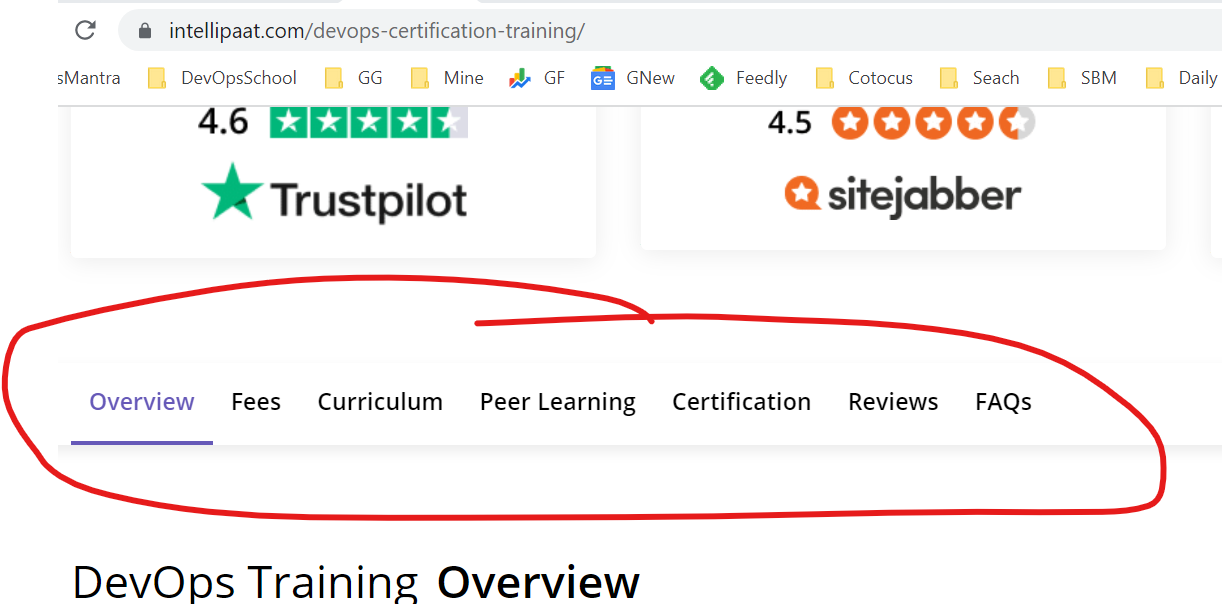 Template for Course Page - Gurukul Galaxy