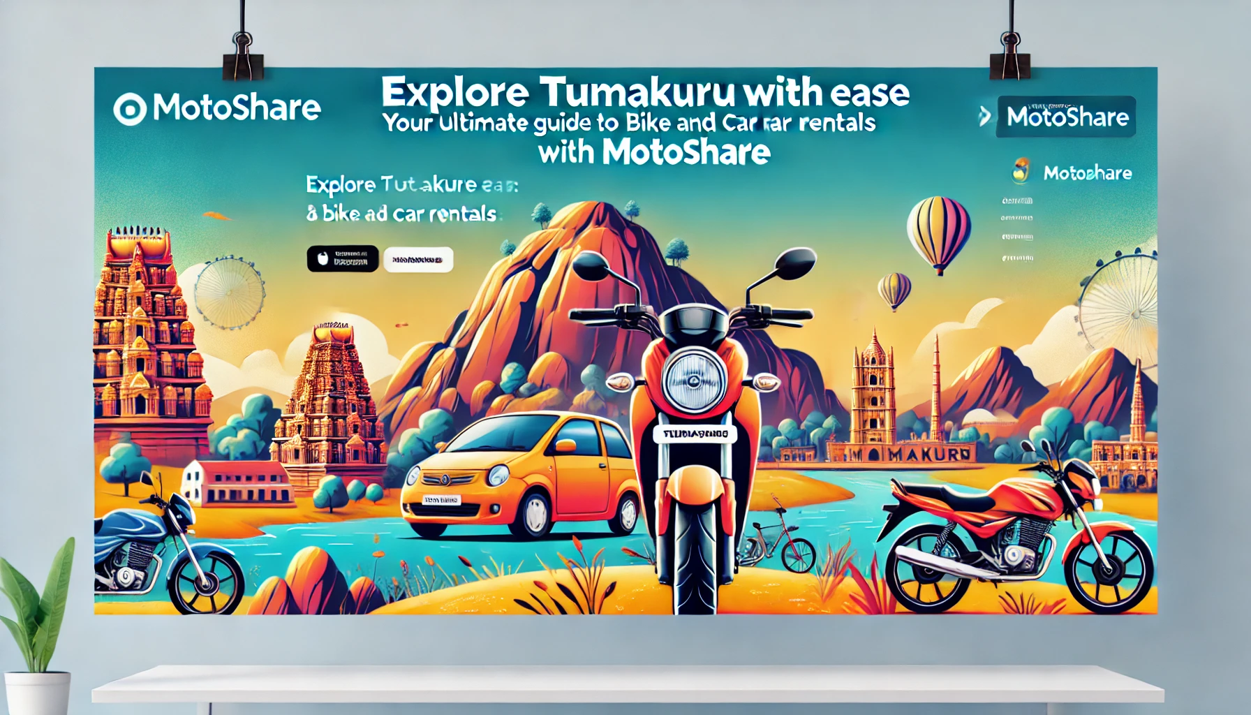 Explore Tumakuru with Ease: Your Ultimate Guide to Convenient Bike and ...