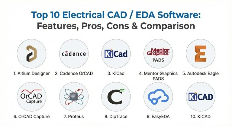 Top 10 Electrical CAD / EDA Software: Features, Pros, Cons & Comparison ...