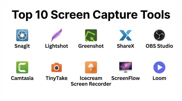 Top 10 Screen Capture Tools: Features, Pros, Cons & Comparison ...