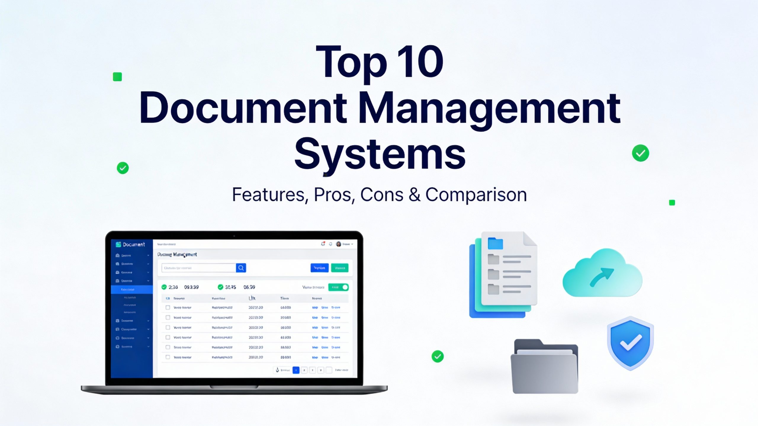 Top 10 Document Management Systems: Features, Pros, Cons & Comparison ...