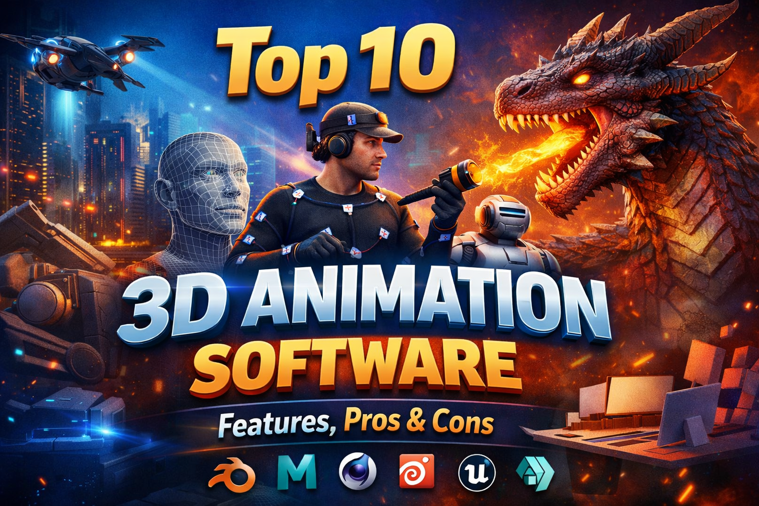 Top 10 3D Animation Software: Features, Pros, Cons & Comparison ...