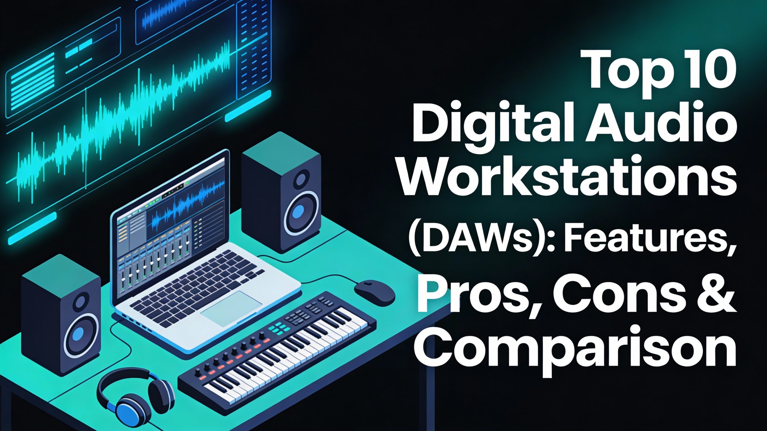 Top 10 Digital Audio Workstations (DAWs): Features, Pros, Cons ...