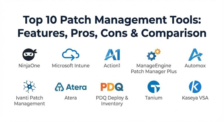 Top 10 Patch Management Tools: Features, Pros, Cons & Comparison ...