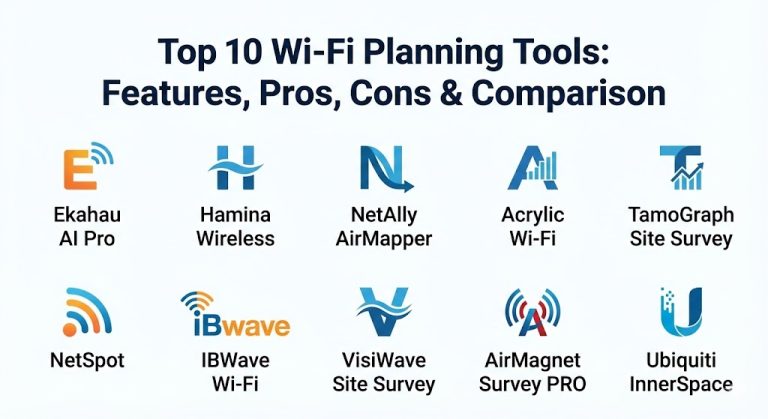Top 10 Wi-Fi Planning Tools: Features, Pros, Cons & Comparison ...