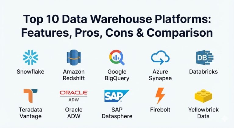 Top 10 Data Warehouse Platforms: Features, Pros, Cons & Comparison ...