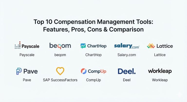 Top 10 Compensation Management Tools: Features, Pros, Cons & Comparison ...