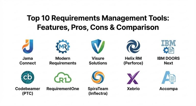 Top 10 Requirements Management Tools: Features, Pros, Cons & Comparison ...