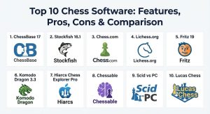 Top 10 Chess Software: Features, Pros, Cons & Comparison – Gurukul Galaxy