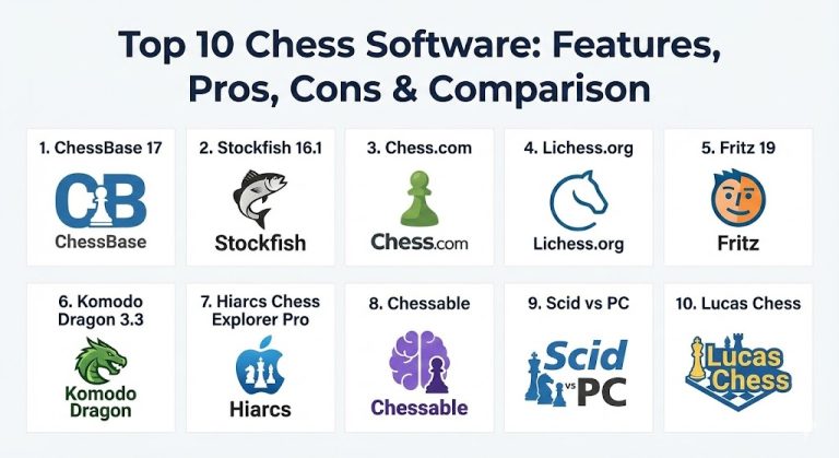 Top 10 Chess Software: Features, Pros, Cons & Comparison – Gurukul Galaxy