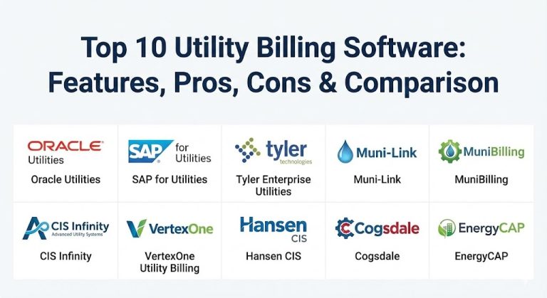 Top 10 Utility Billing Software: Features, Pros, Cons & Comparison ...