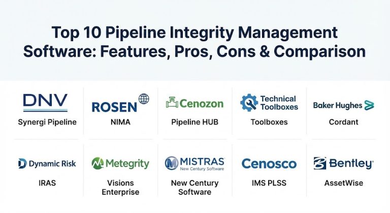Top 10 Pipeline Integrity Management Software: Features, Pros, Cons ...