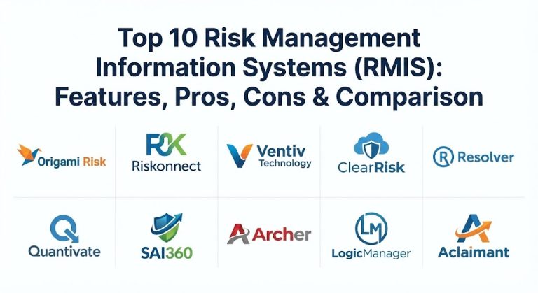 Top 10 Risk Management Information Systems (RMIS): Features, Pros, Cons ...