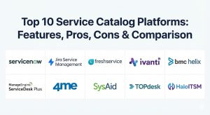 Top 10 Service Catalog Platforms: Features, Pros, Cons & Comparison ...