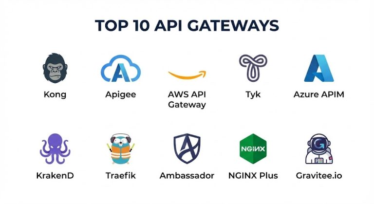 Top 10 API Gateways: Features, Pros, Cons & Comparison – Gurukul Galaxy