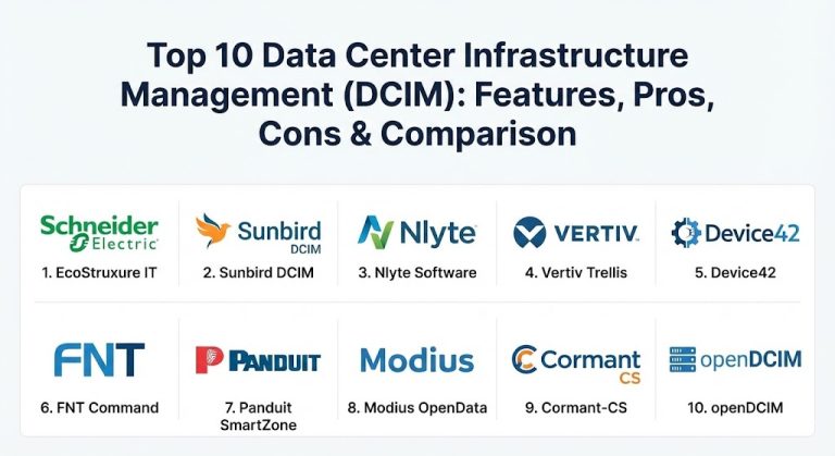 Top 10 Data Center Infrastructure Management (DCIM): Features, Pros ...
